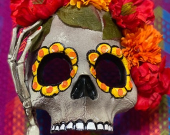 Mexican Sugar Skull Calavera Day of the Dead Printable Halloween ...