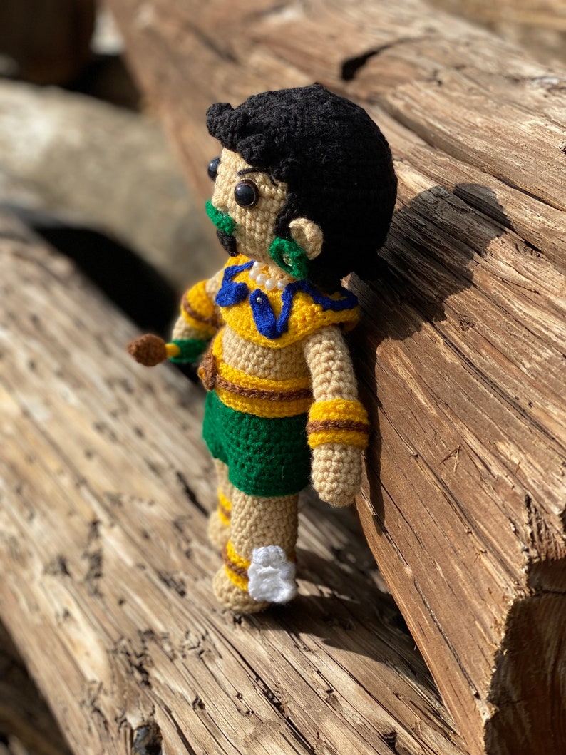 Aztec Warrior Amigurumi Doll - Etsy