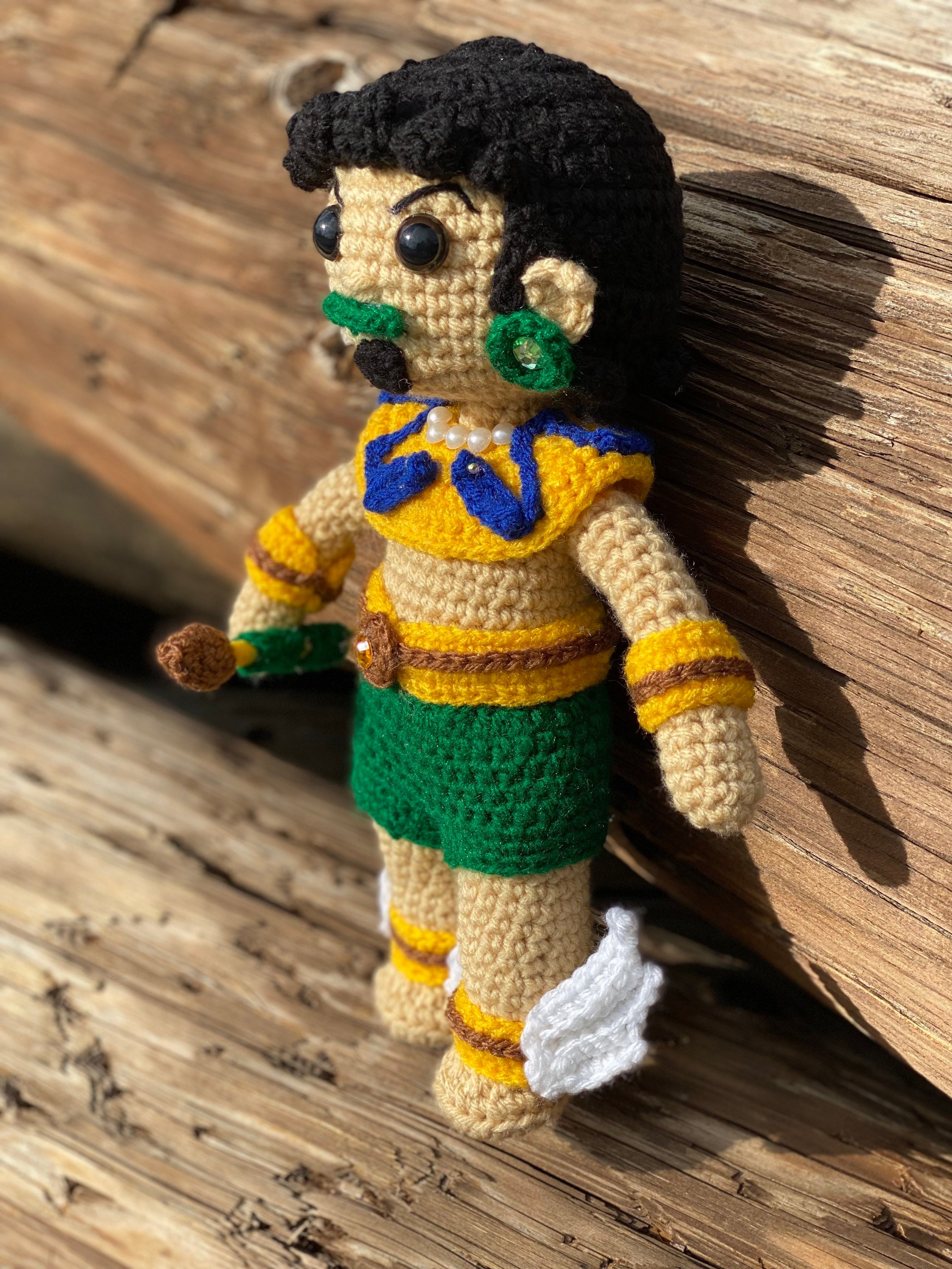 Aztec Warrior Amigurumi Doll - Etsy