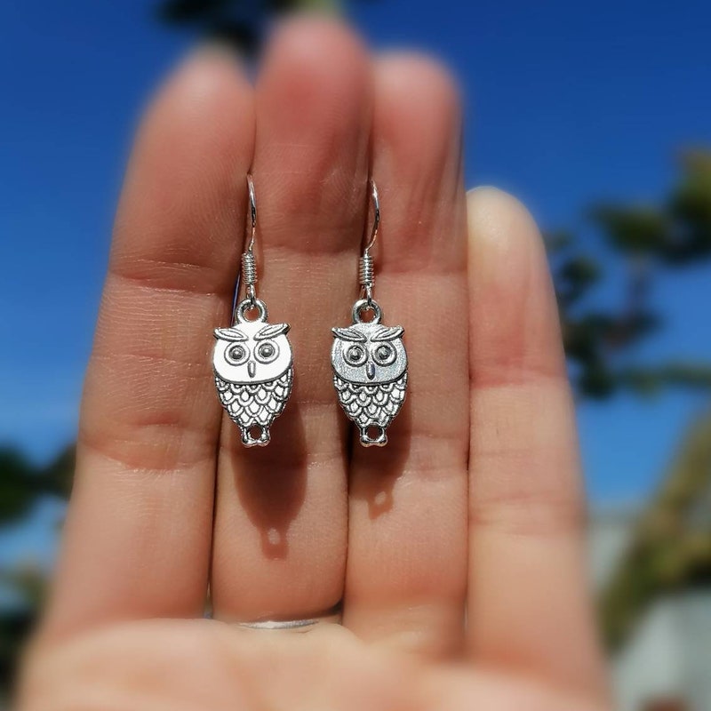 Ohrringe silber eule - Etsy.de