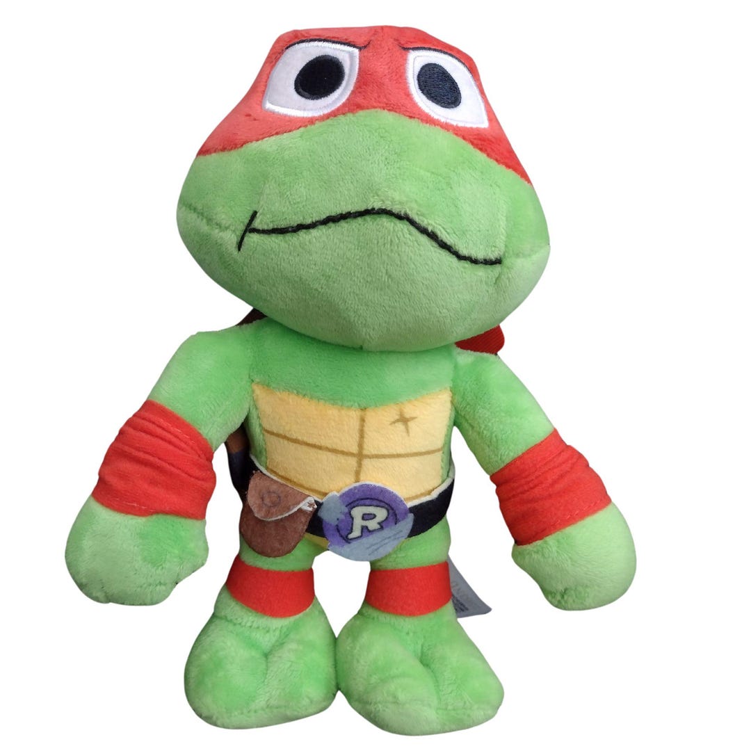 Rafael 8-inch TMNT Mutant Mayhem Plushie, Teenage Mutant Ninja Turtles ...