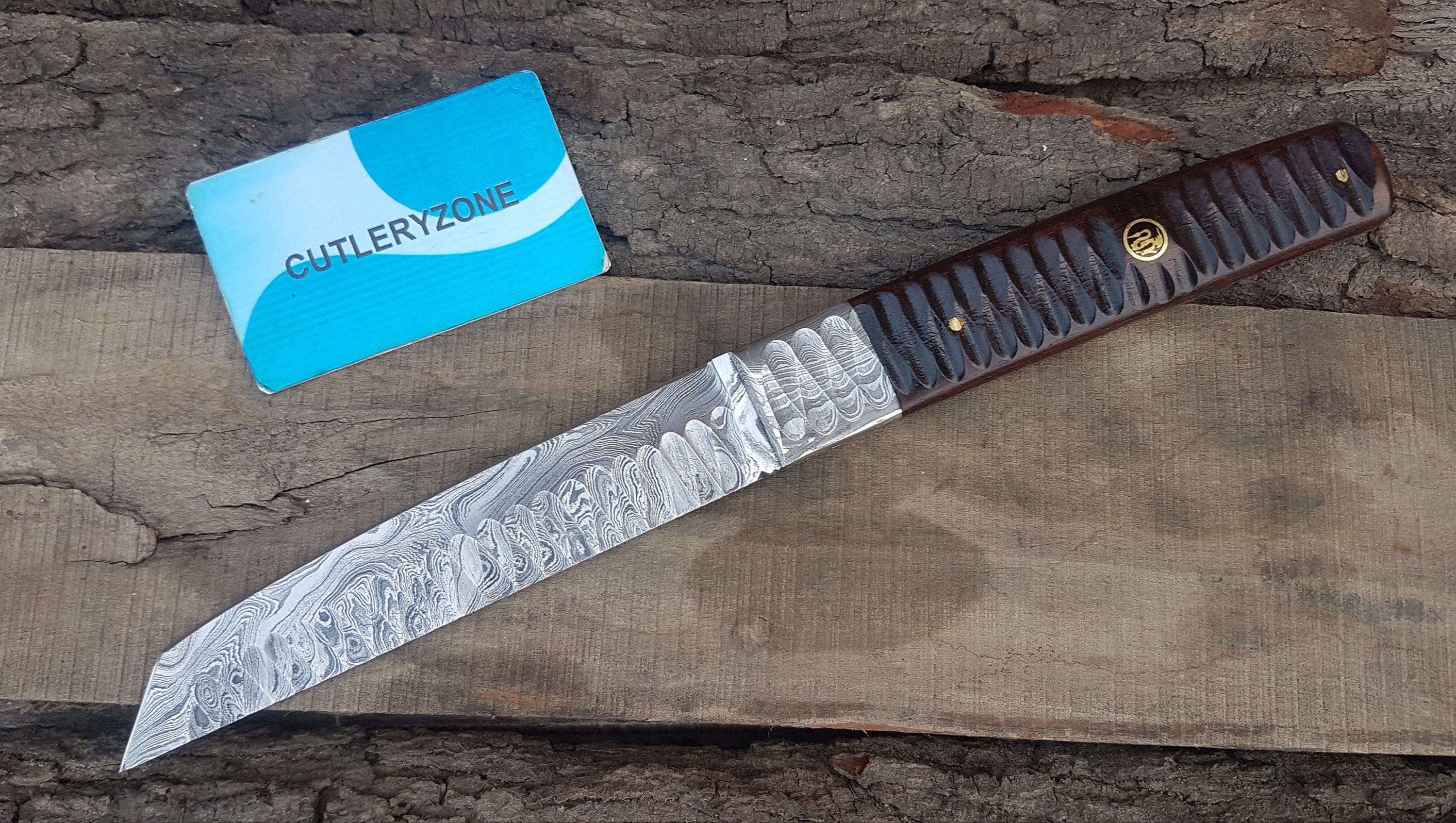 Damascus Tanto Knife 12 Prestigious Handmade Tanto - Etsy