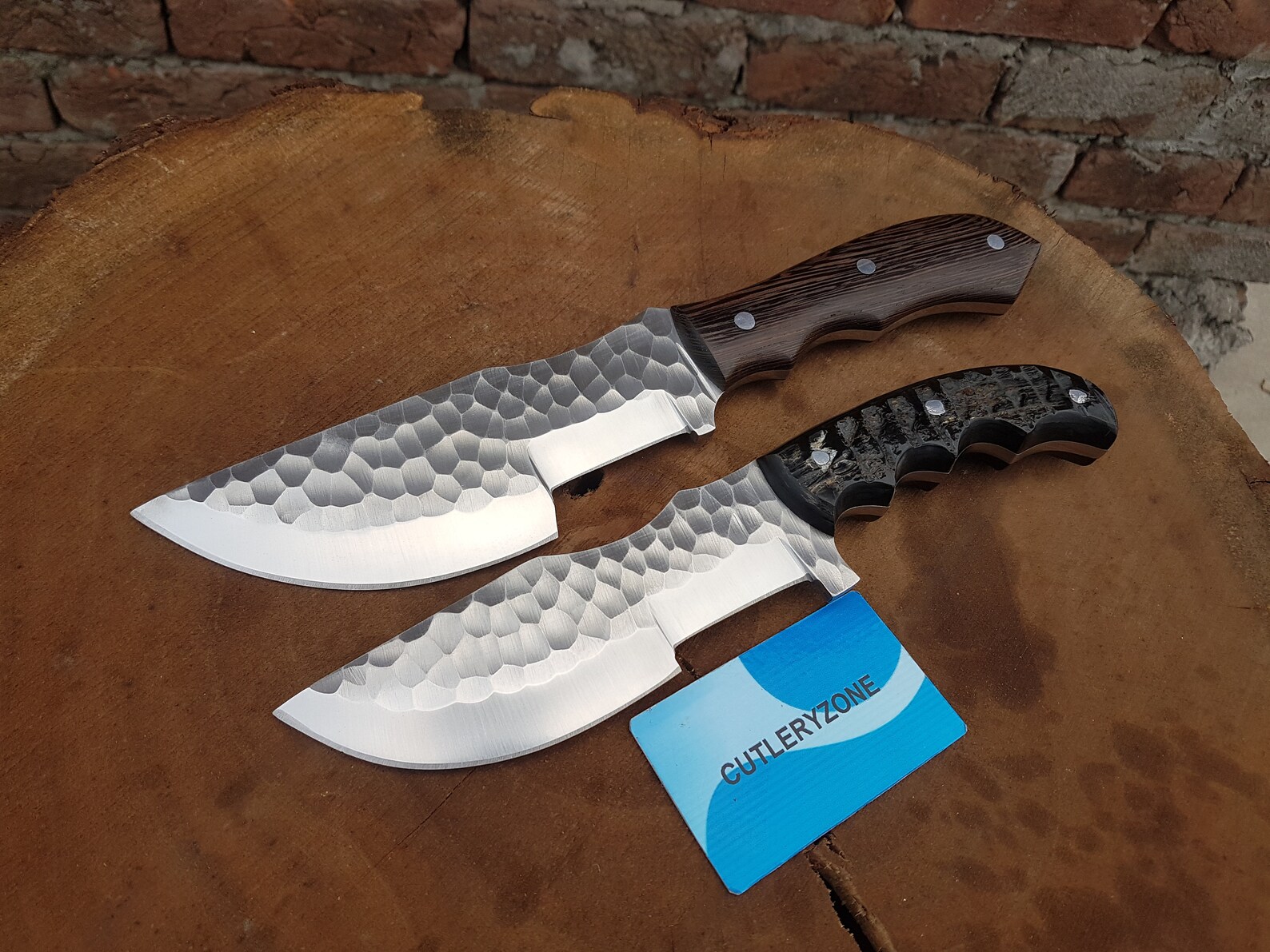 Tracker Knife 2 Pc's Handmade Hunting Tracker Knife | Etsy