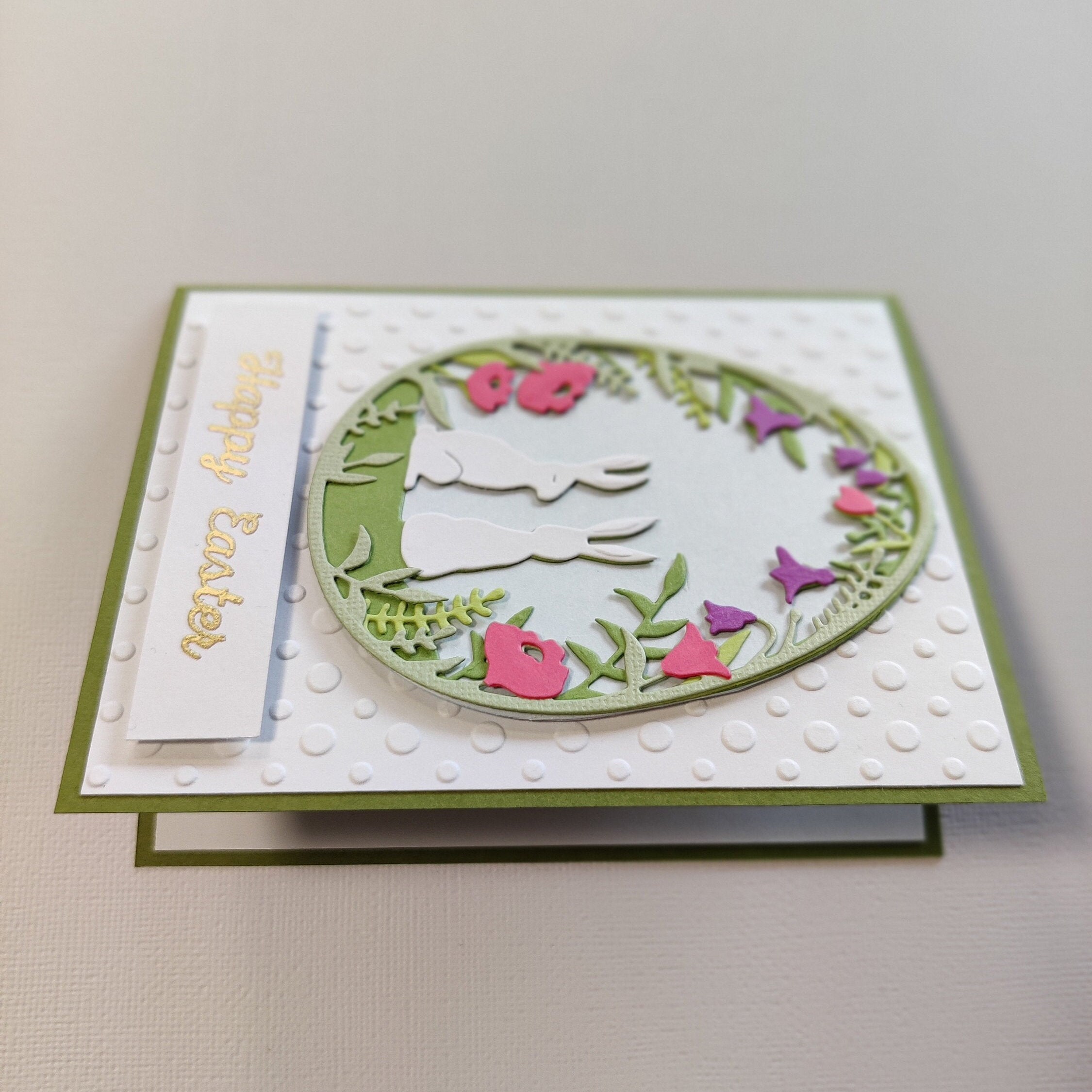 3D Easter Card, Handmade Easter Card, Happy Easter Greeting Card ...