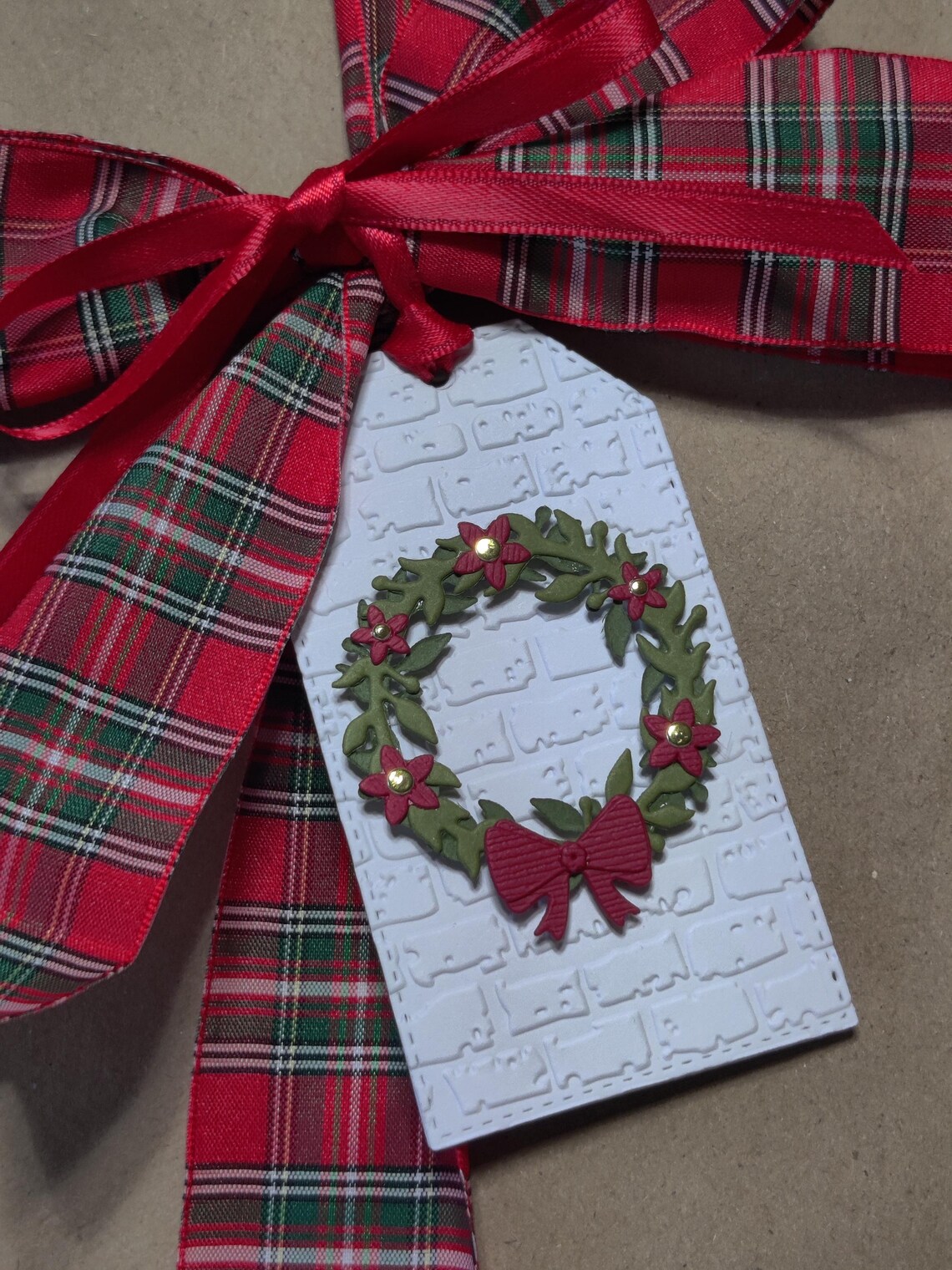 Christmas Gift Tags, Christmas Wreath Gift Tags, Christmas Tags. - Etsy