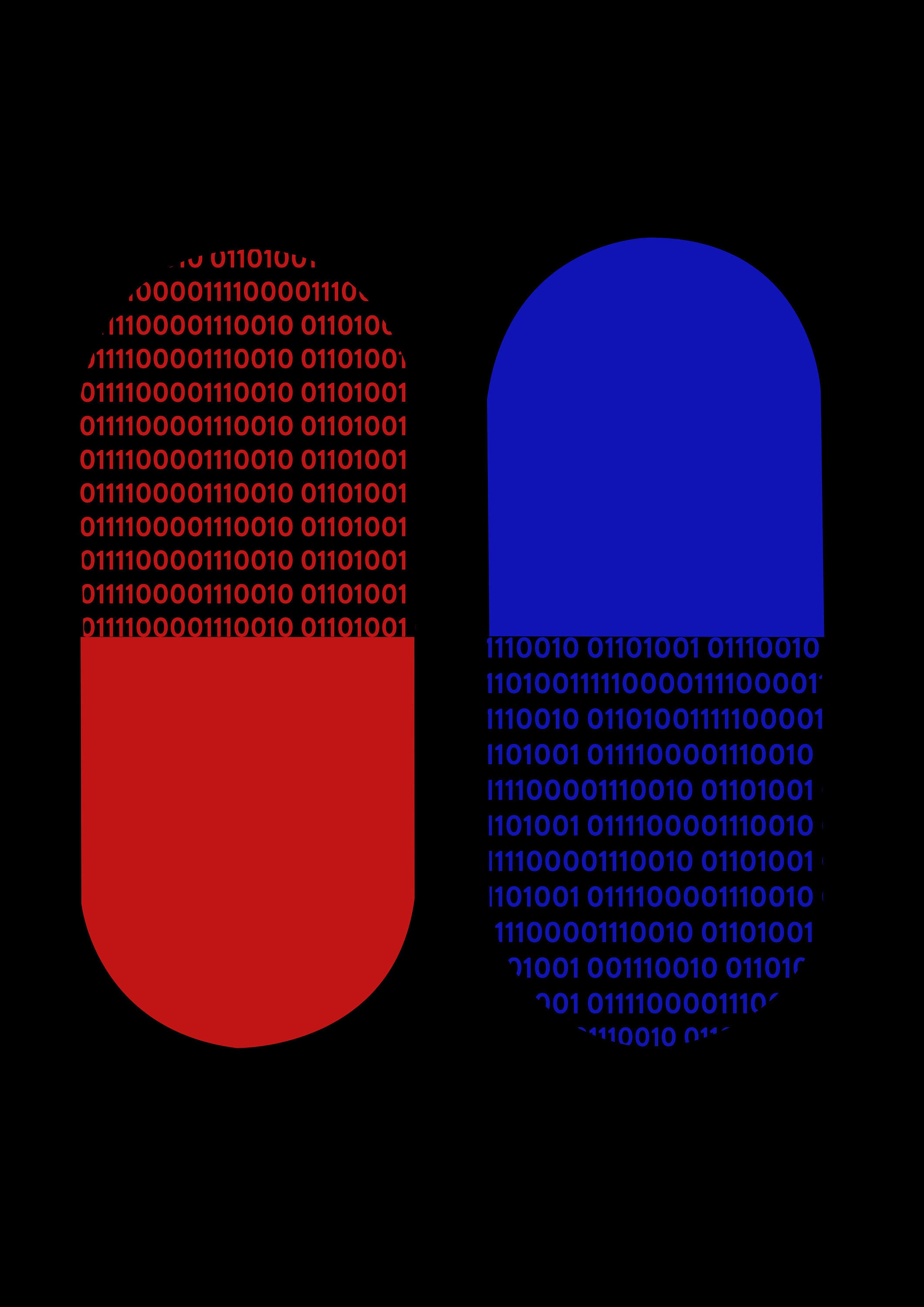 The Matrix Poster| Matrix Movie| Red and Blue Pill | Film Print | Wall ...