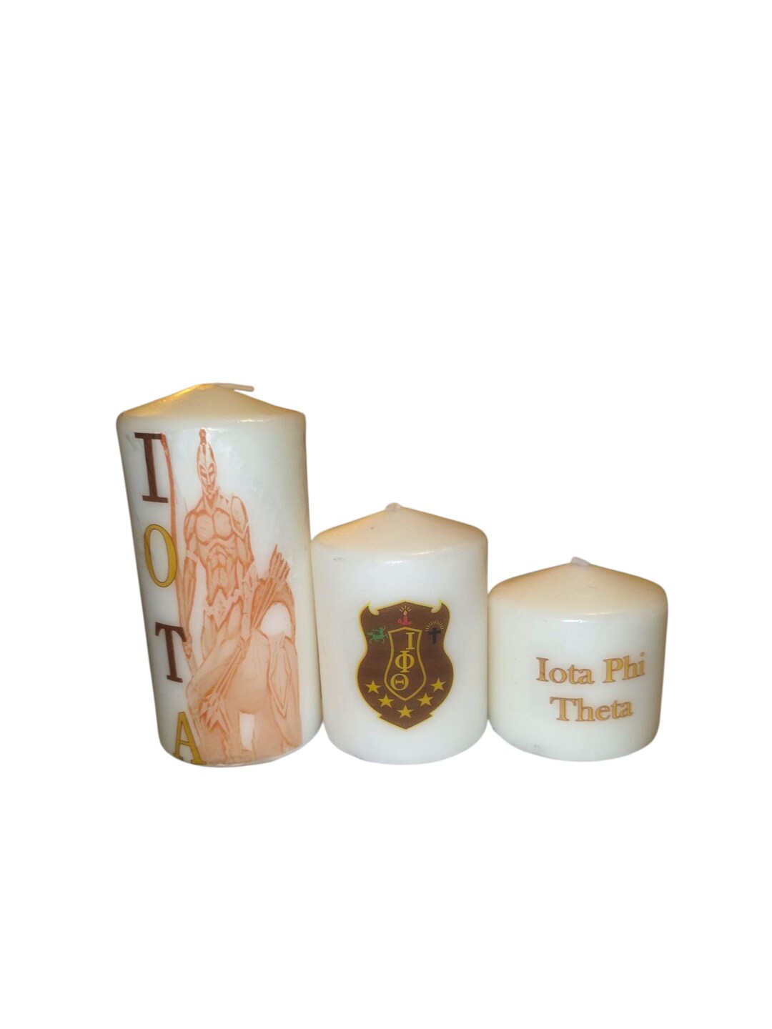 Iota Phi Theta | Centaurs | Rush Gifts | Fraternity | Candle Set ...