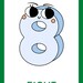 Kids Party Printable Table Numbers. Group Activity Party Educational - Etsy
