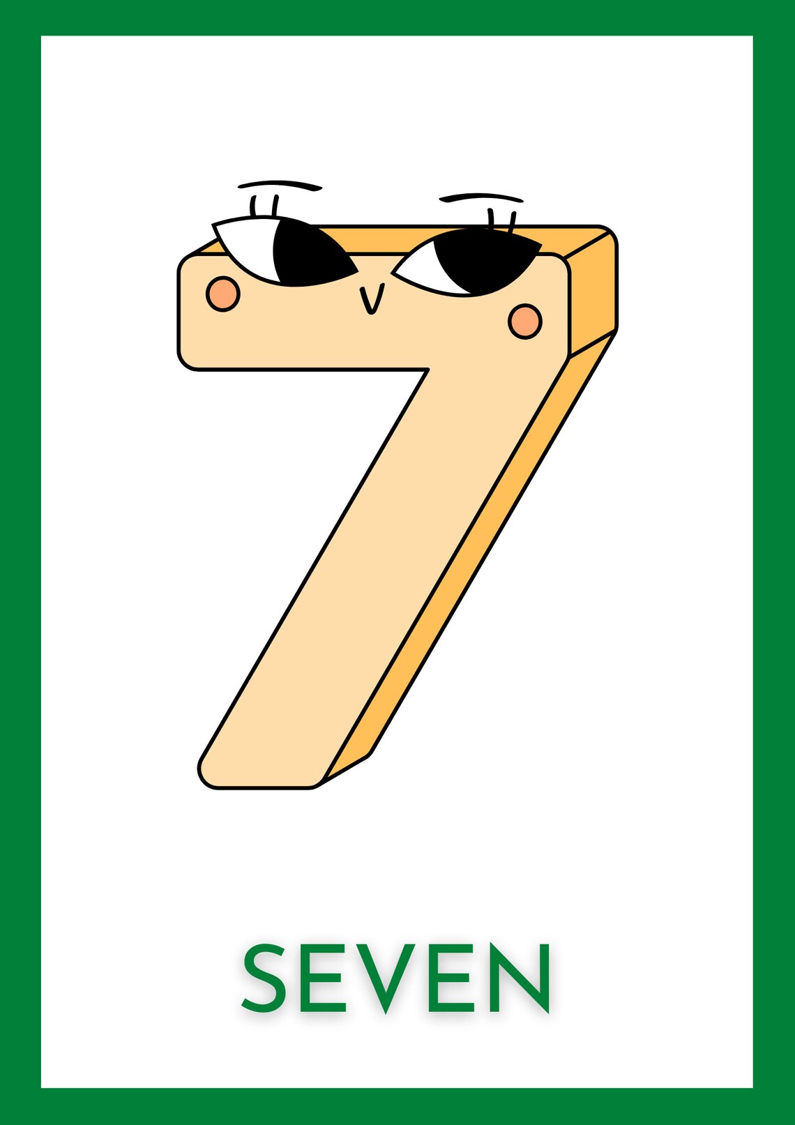 Kids Party Printable Table Numbers. Group Activity Party Educational - Etsy