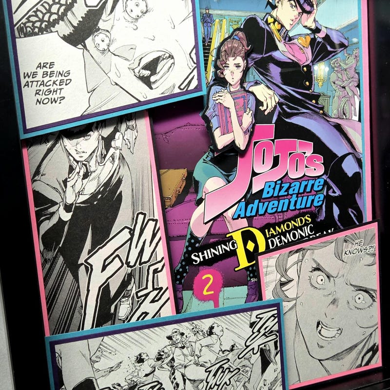 Jojo Manga Panels - Etsy