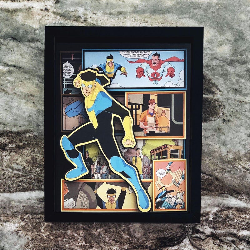 Invincible Comic Panels - Etsy