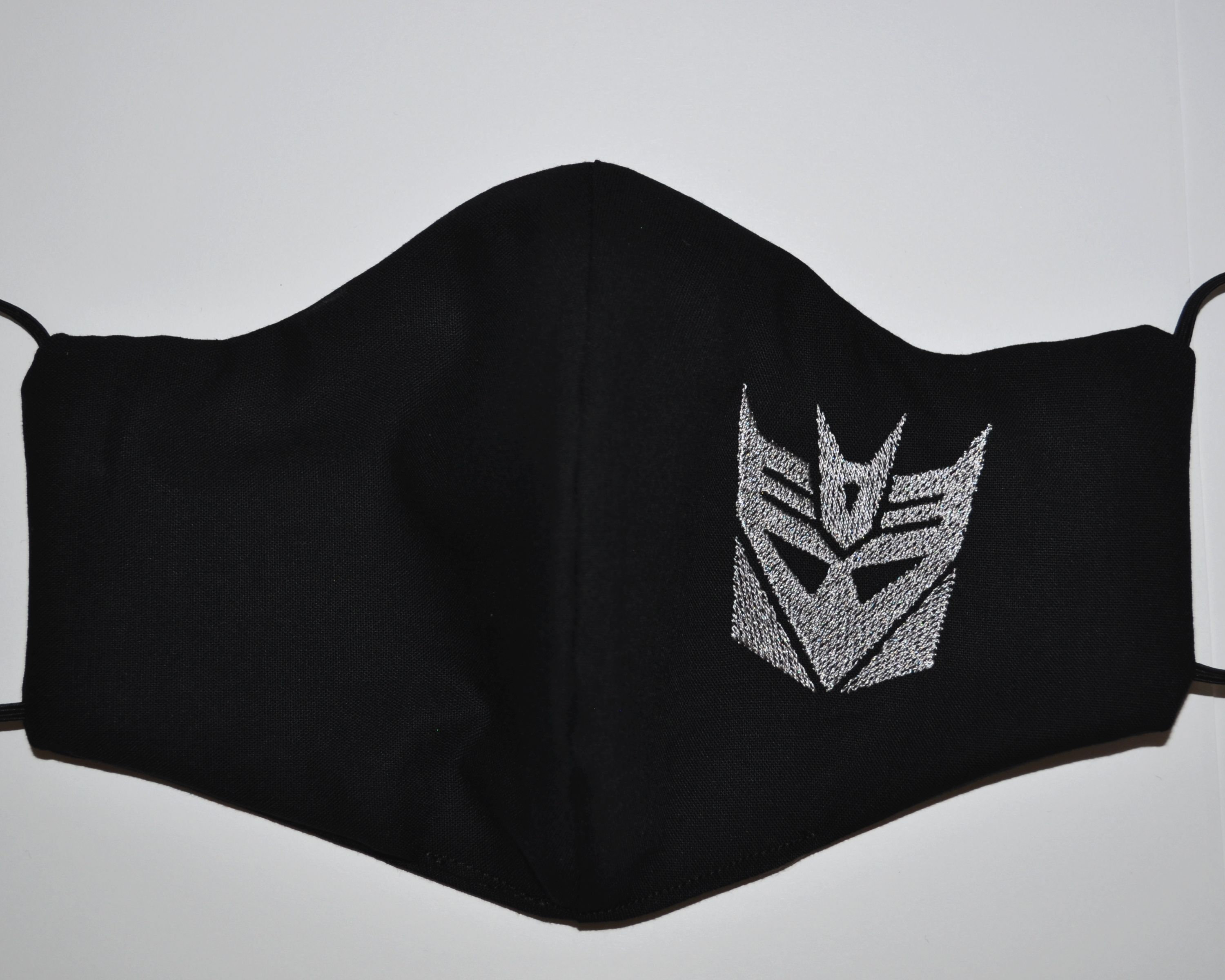 Transformers Decepticon Face Mask ADULT Embroidered | Etsy