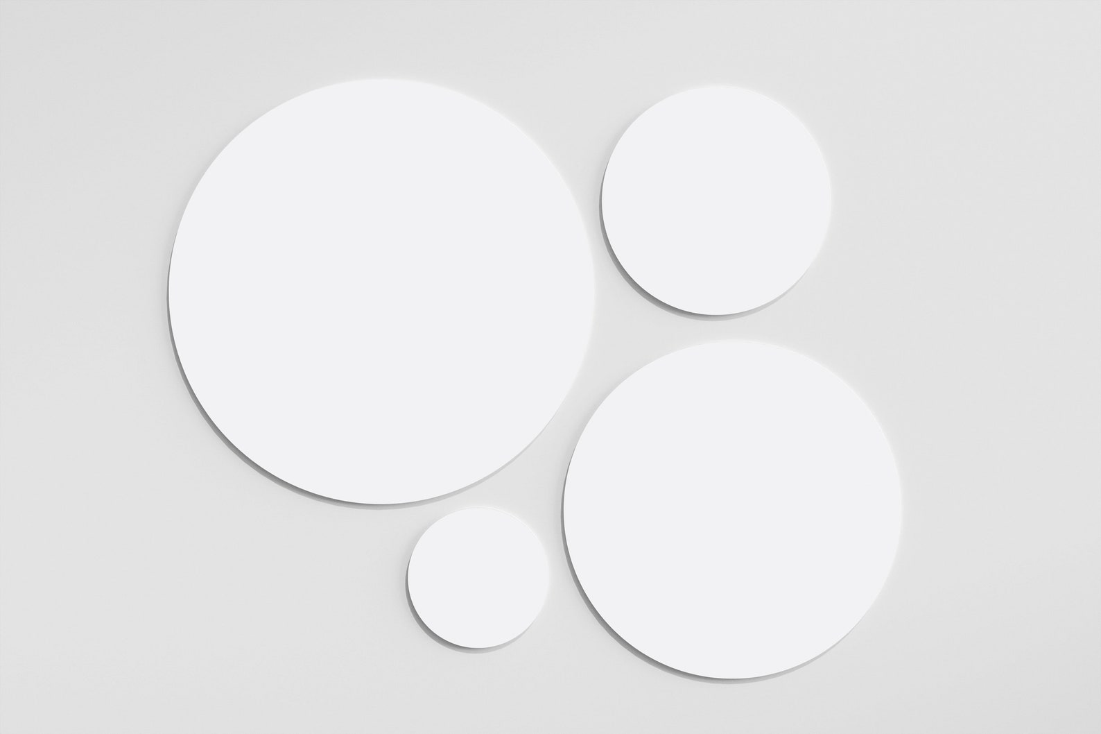 White Round Acrylic Blanks | Circle White Acrylic Blanks for DIY ...