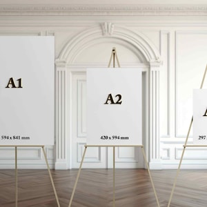 Personalised Wedding Welcome Sign Available in A1, A2 and A3 Sizes ...