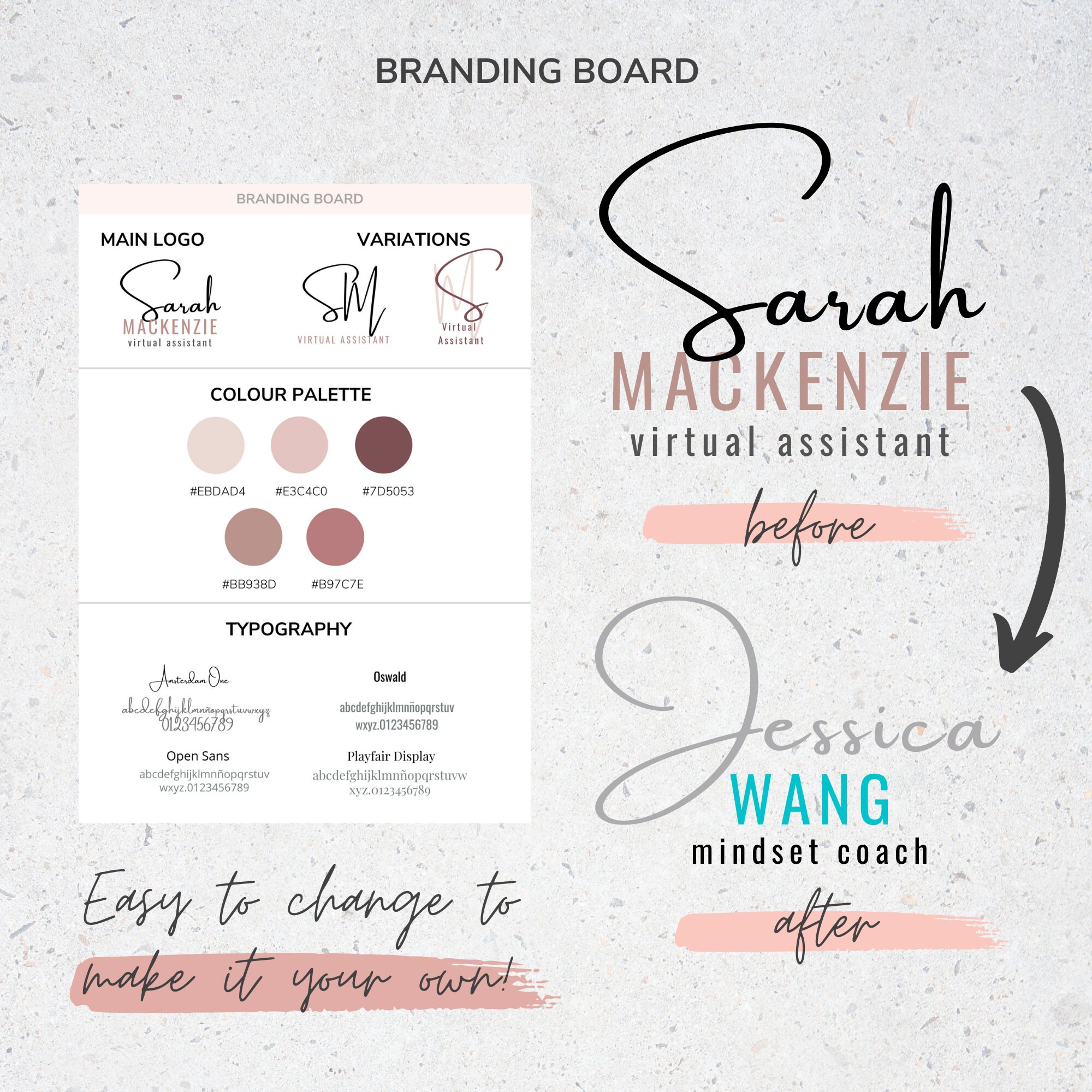 Pink Canva Template Pack Feminine Canva Template Bundle Virtual ...