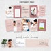 Pink Canva Template Pack Feminine Canva Template Bundle Virtual ...