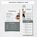 Fitness & Nutrition Client Welcome Pack Template | Client Onboarding ...