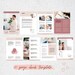 Pink Canva Template Pack Feminine Canva Template Bundle Virtual ...