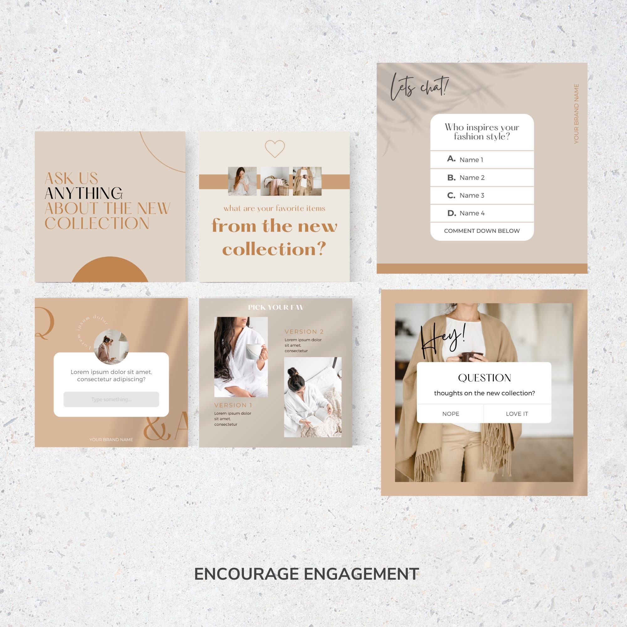 Ecommerce Instagram Template Retail Instagram Template Minimalist ...