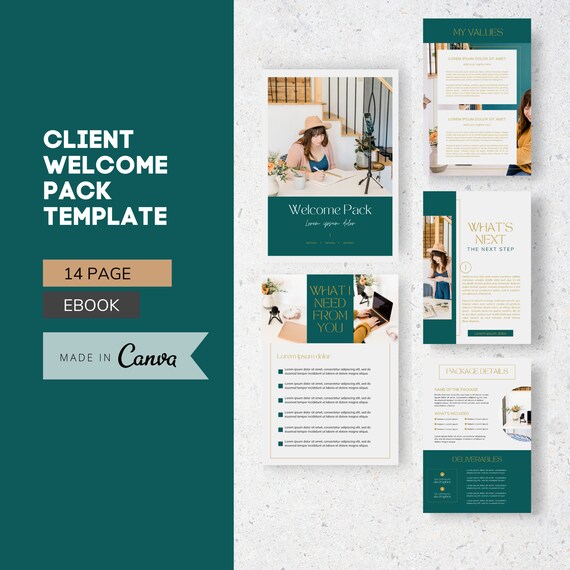 Client Welcome Pack Template Client Onboarding Template - Etsy Australia