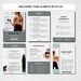 Fitness & Nutrition Client Welcome Pack Template | Client Onboarding ...