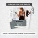 Fitness & Nutrition Client Welcome Pack Template | Client Onboarding ...