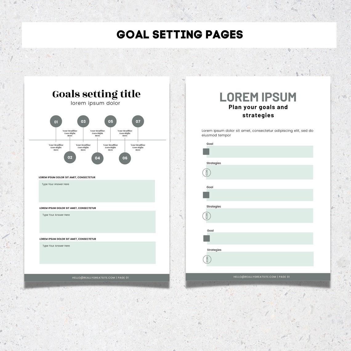 Fitness Workbook Template | Nutrition Workbook Template | 25 Pages ...