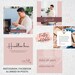 Pink Canva Template Pack Feminine Canva Template Bundle Virtual ...