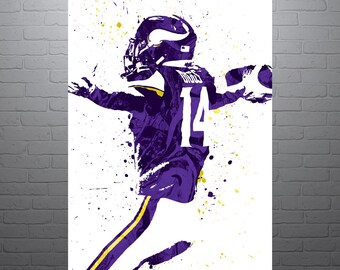Stefon Diggs Print - Etsy
