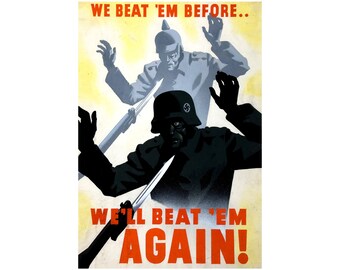 We'll Beat'em Again - Etsy