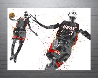 Lebron James Heat Drawing