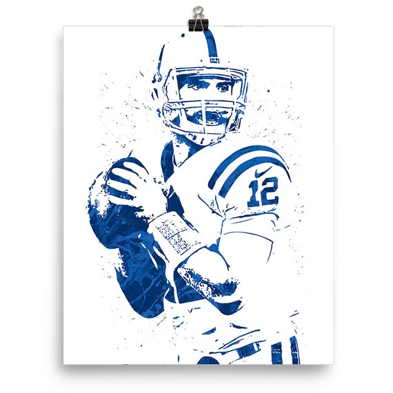 Andrew Luck Colts Poster
