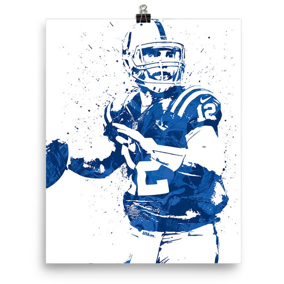 Andrew Luck Colts Poster