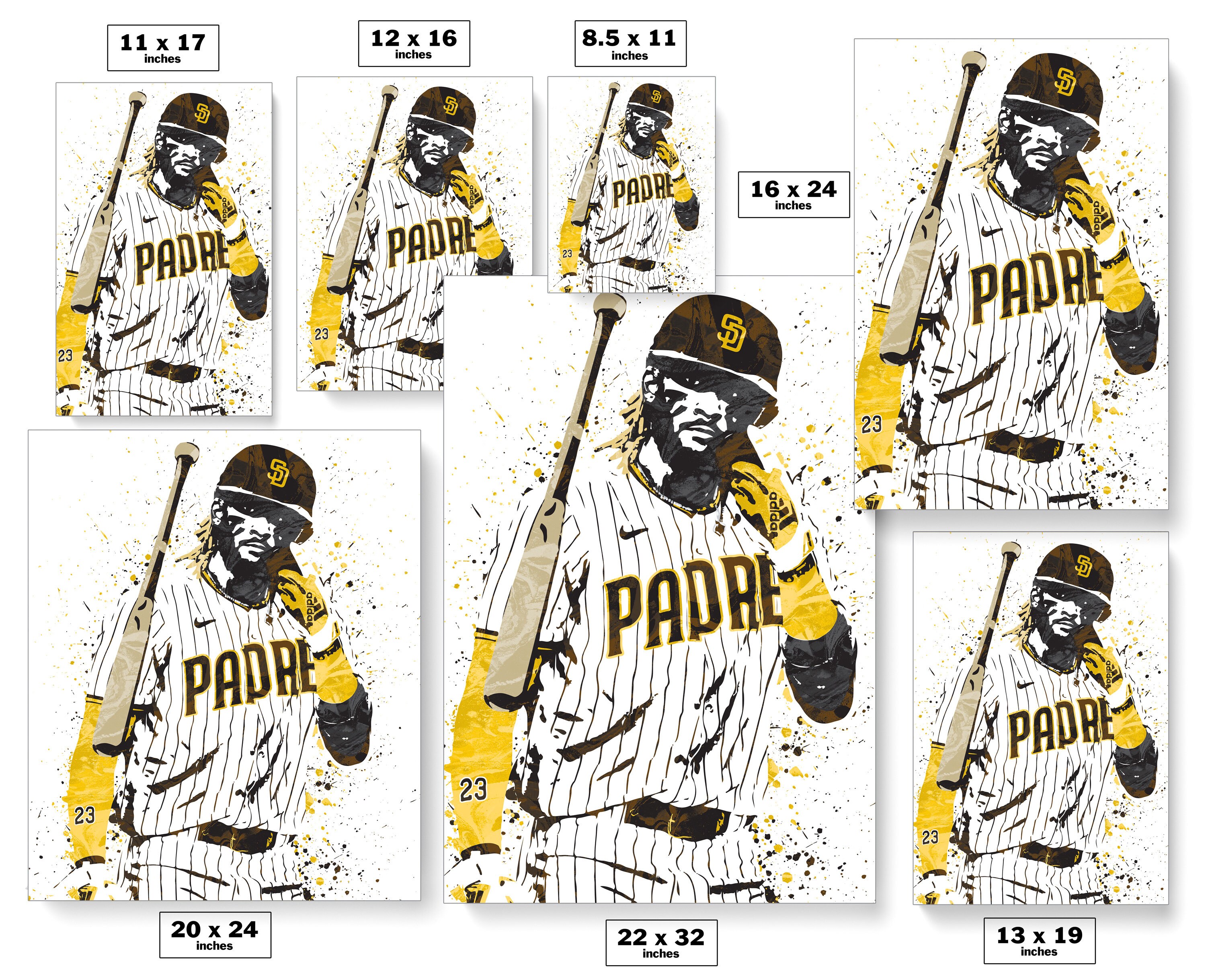 Fernando Tatis Jr San Diego Padres Baseball Poster Man Cave - Etsy