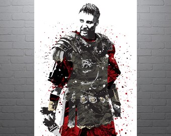 Gladiator Movie Poster - Etsy