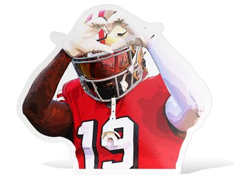 49ers Waterproof Sticker - Etsy