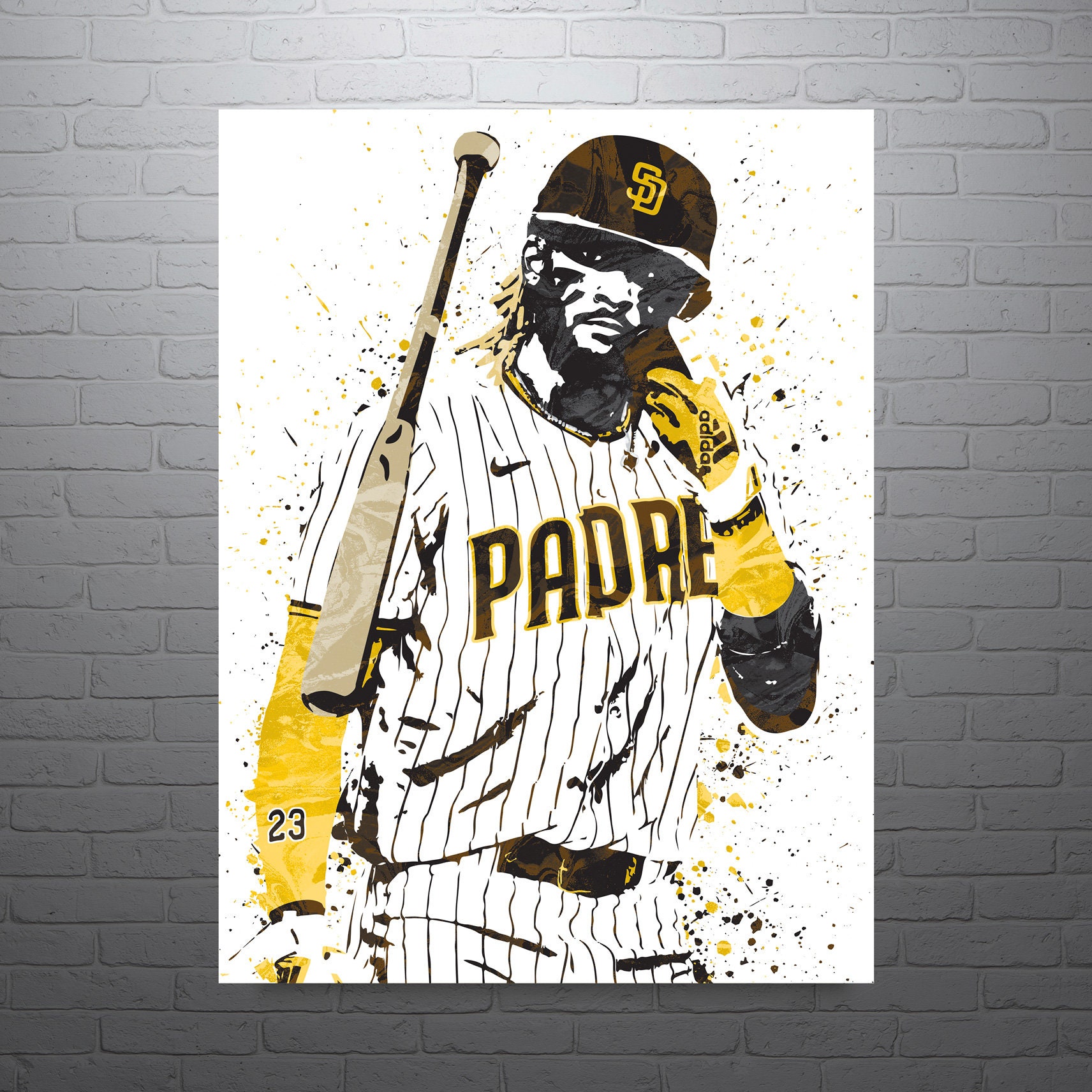 Fernando Tatis Jr San Diego Padres Baseball Poster Man Cave - Etsy