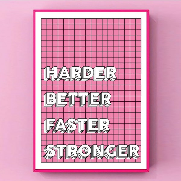 Faster Stronger - Etsy