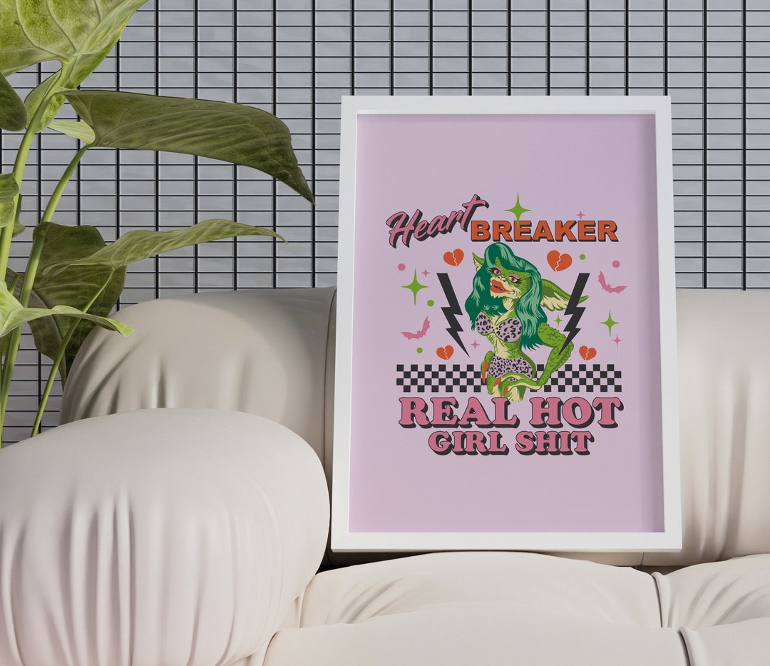 Greta Girl Gremlin Print Gemlins Inspired Poster 80s Film Poster Retro ...