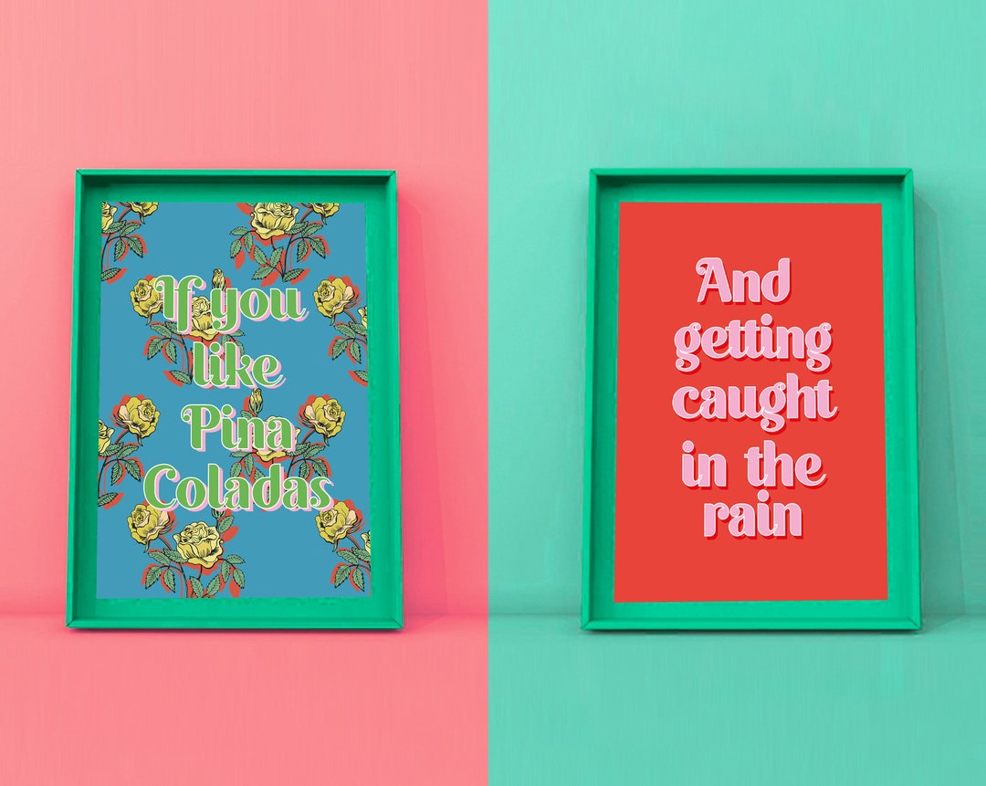 Music Print Funny Humorous Quirky Poster Wall Art - Etsy