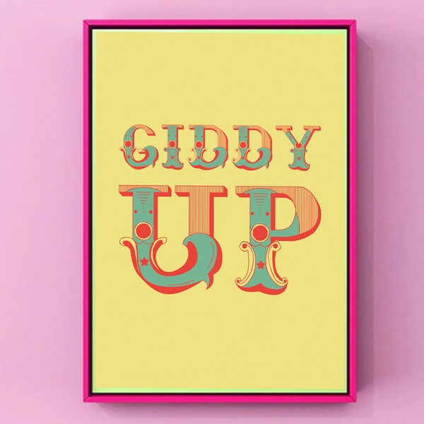 Giddy Up - Etsy