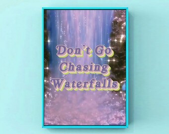 Tlc Chasing Waterfalls Poster - Etsy