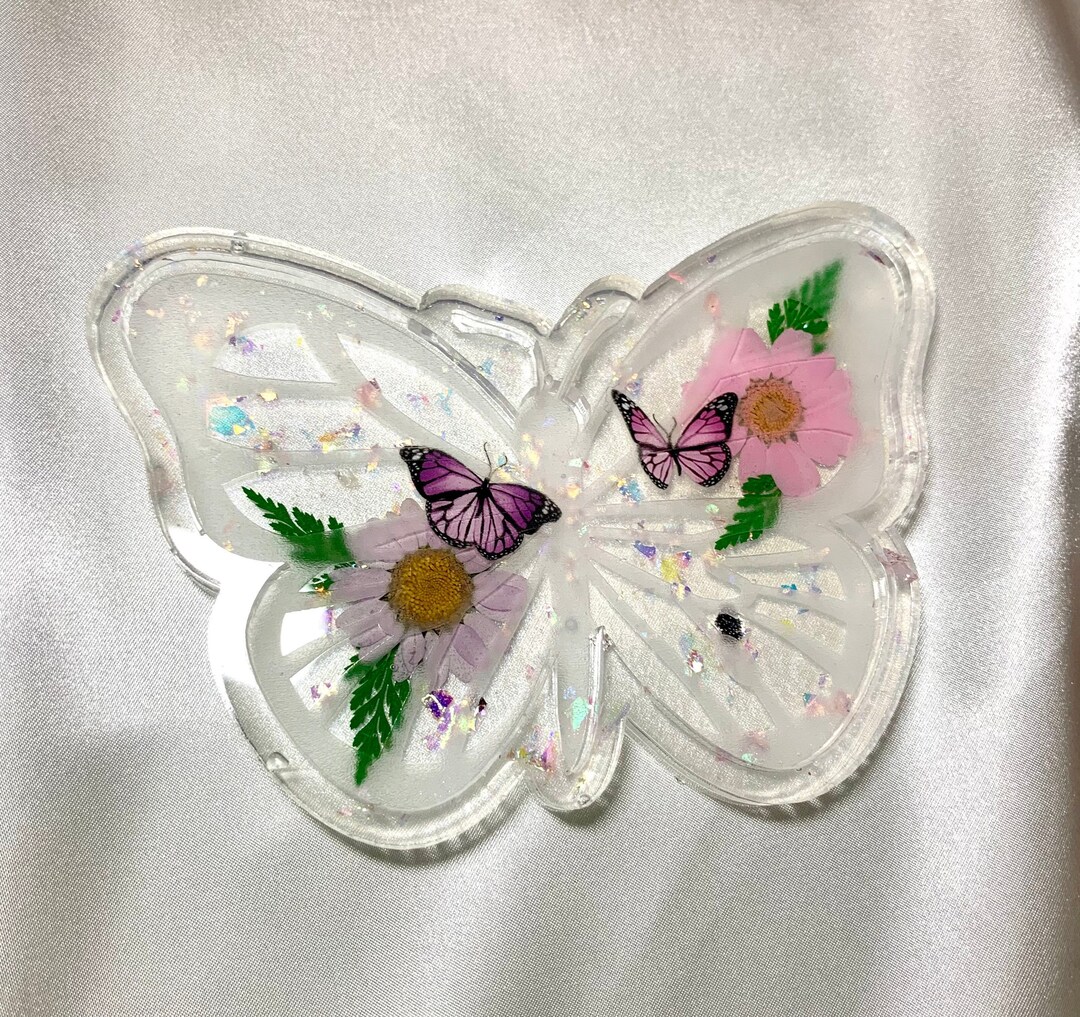 Daisy Butterfly Tray - Etsy
