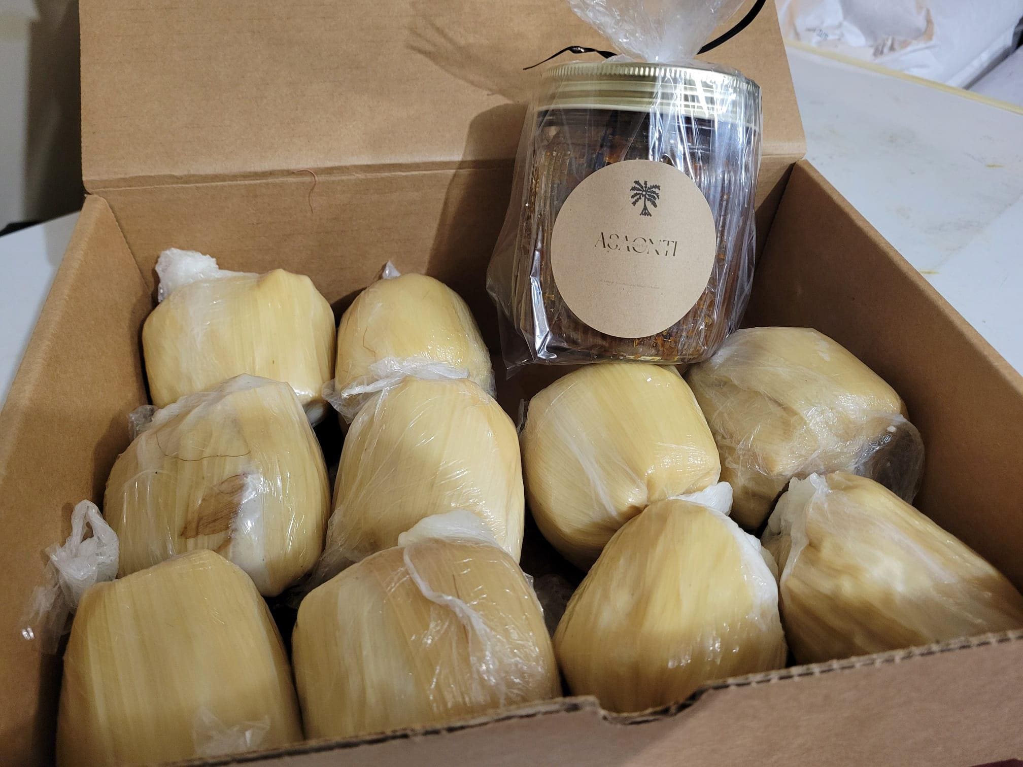Kenkey Bundles [ 10 or 6 Pcs of Kenkey ] [16oz or 8oz of Shito] - Etsy