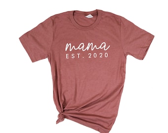 Strong as a Mother Shirt Mom Shirt mama Shirt Cute Mom Tee New Mom ...