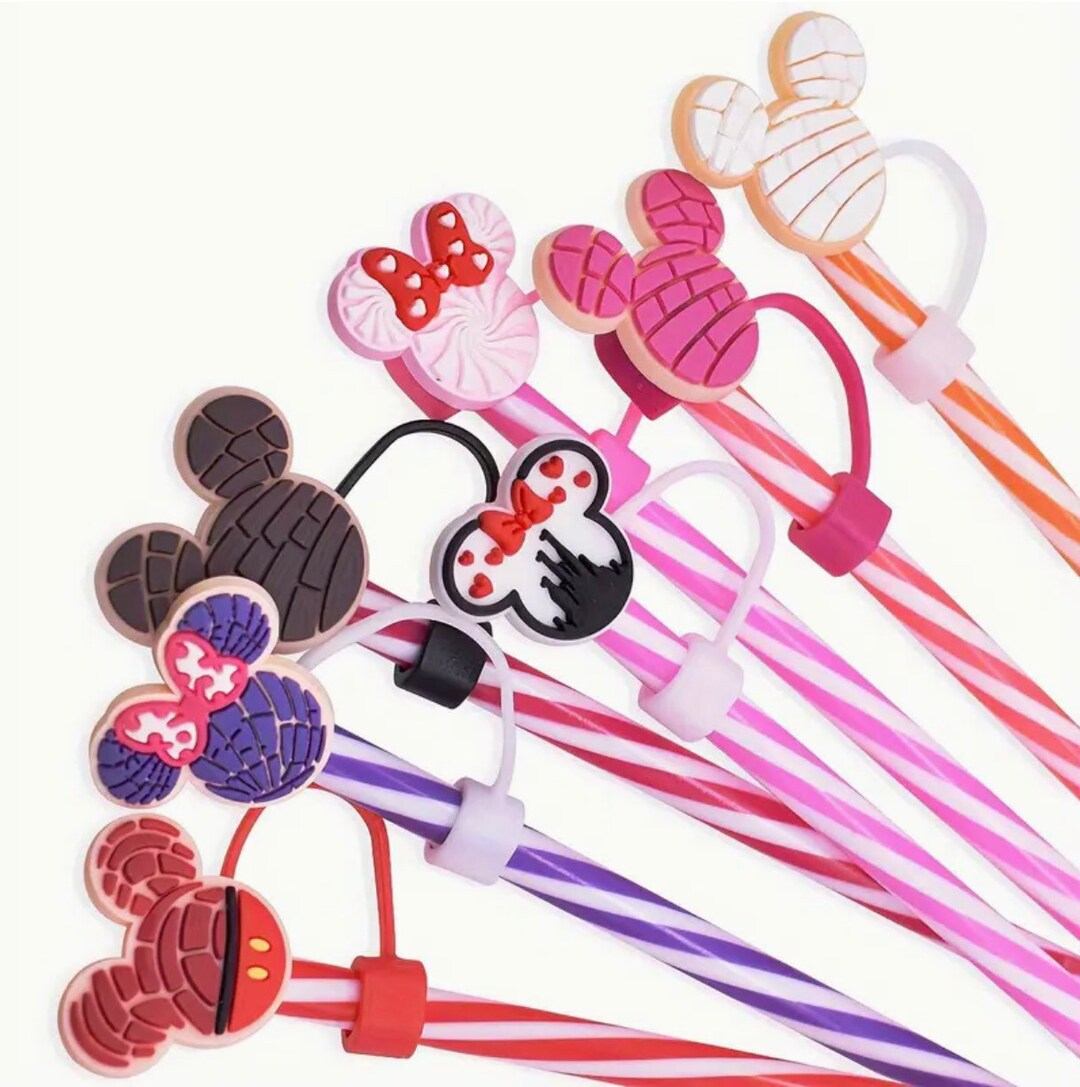 Mouse Collection Straw Topper | Castle Straw Topper | Donut Straw ...