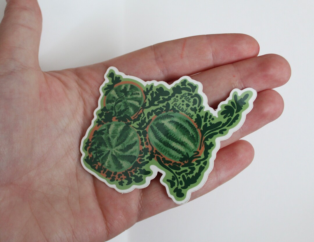 Free Palestine Watermelon Sticker - Etsy