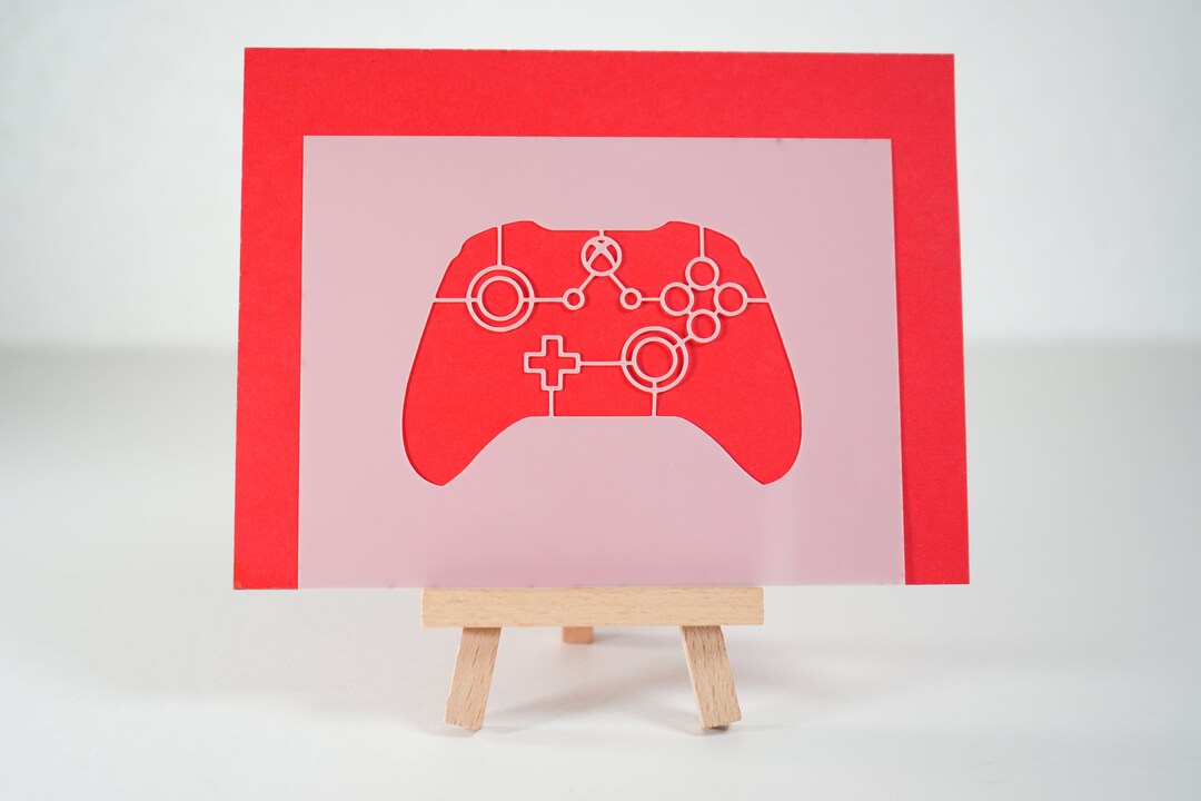XBOX Game Controller Stencil - Etsy