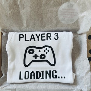 Gamer Pregnancy Announcement, Player 3 4 Loading Pregnancy Announcement ...