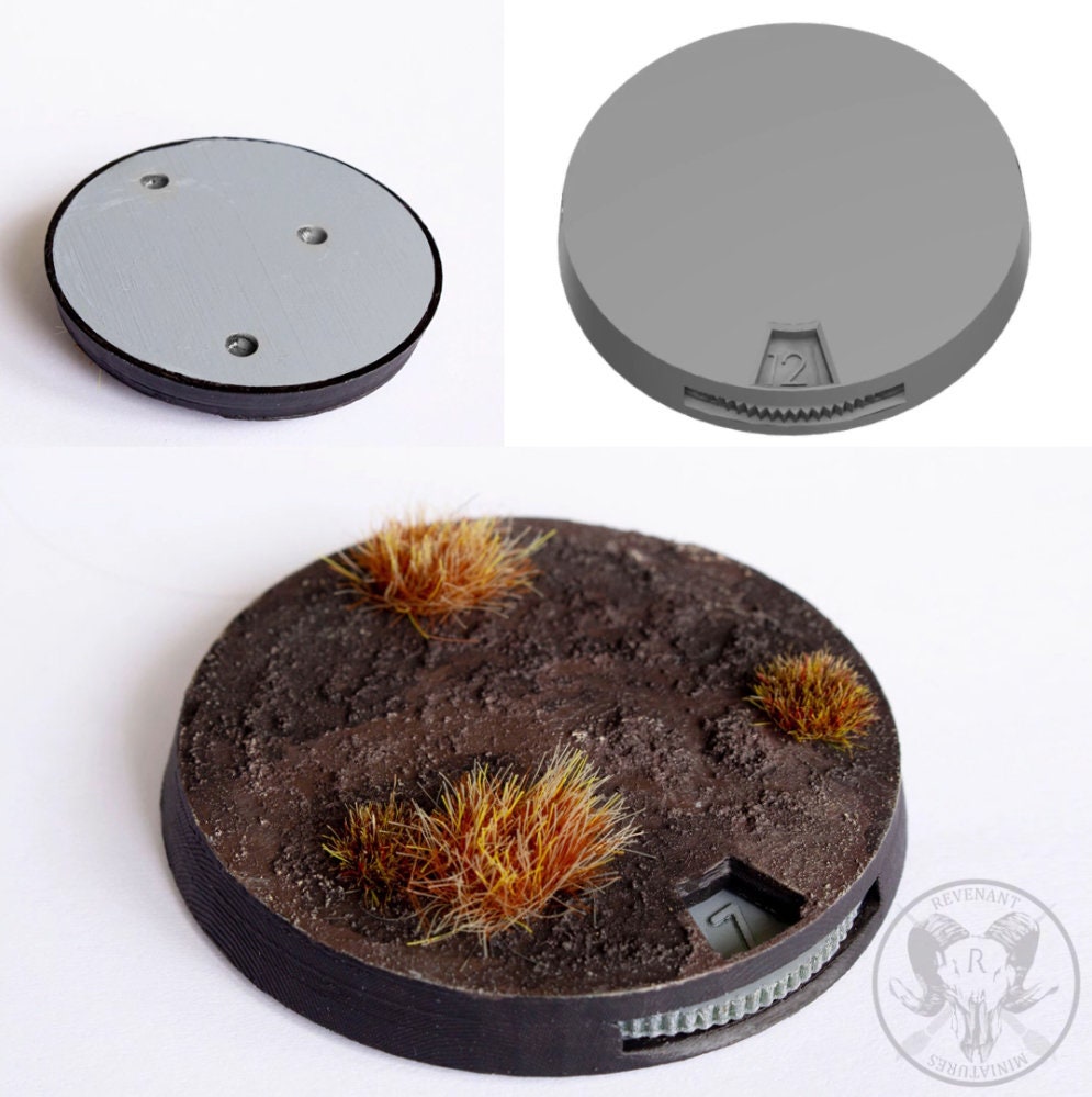 Miniature Wargame Wound Counter Bases - Etsy